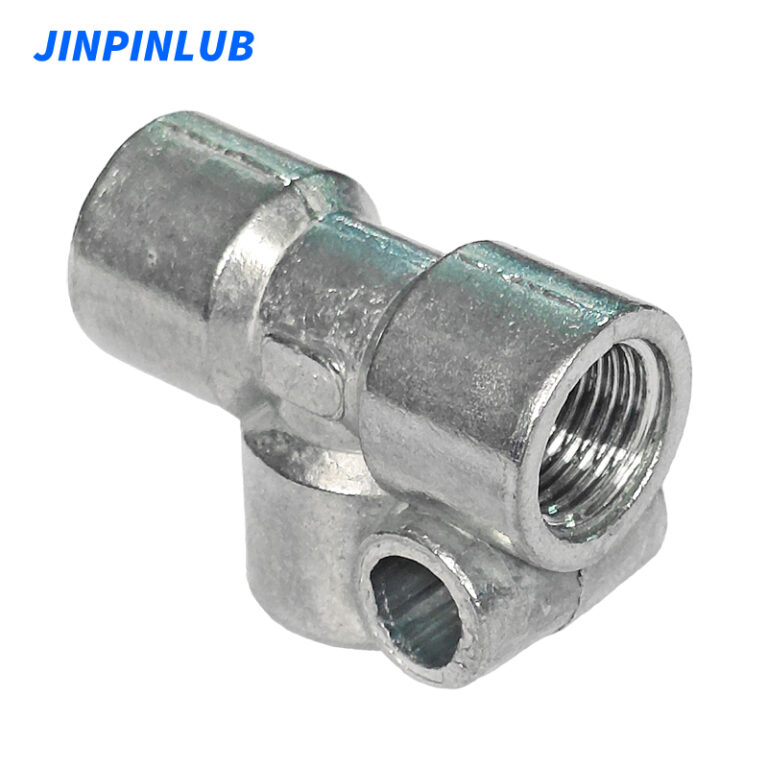 PKD-6 Zinc Alloy Fixed 3-Way Tee Connector Pipeline Adapter – JINPINLUB